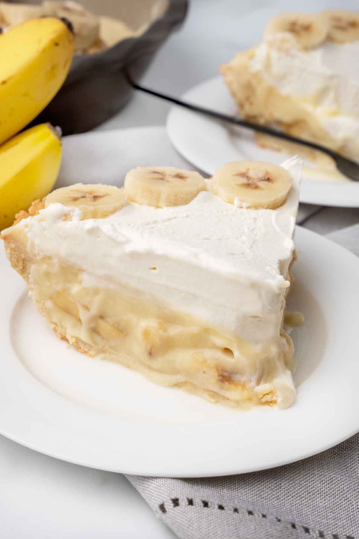 Honey Sweetened Banana Cream Pie The Cooks Treat