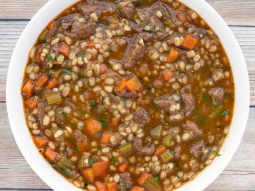 Beef Barley Soup Recipe