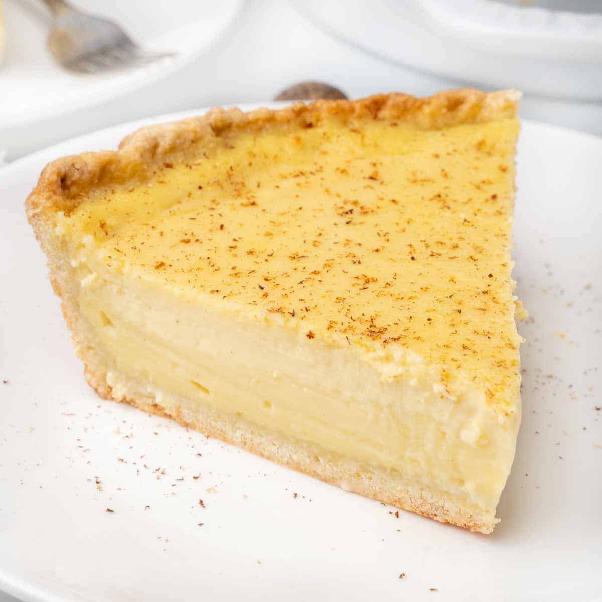 Old Fashioned Egg Custard Pie Chef Dennis